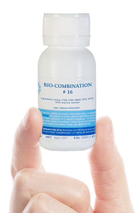 Bio-Combination # 16 Homeopathic Remedy | Natural Treatment for Nervous ...