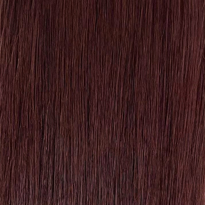 20 Inch Nano Bead Hair Extension 4R Medium Reddish Brown