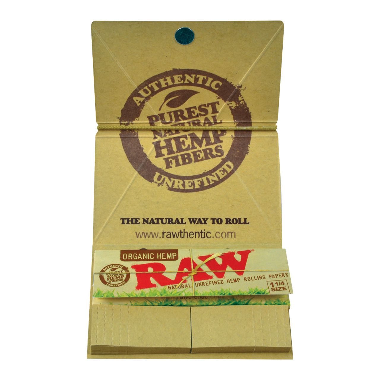 RAW Organic Hemp Artesano Rolling Papers 1¼ - HS Wholesale