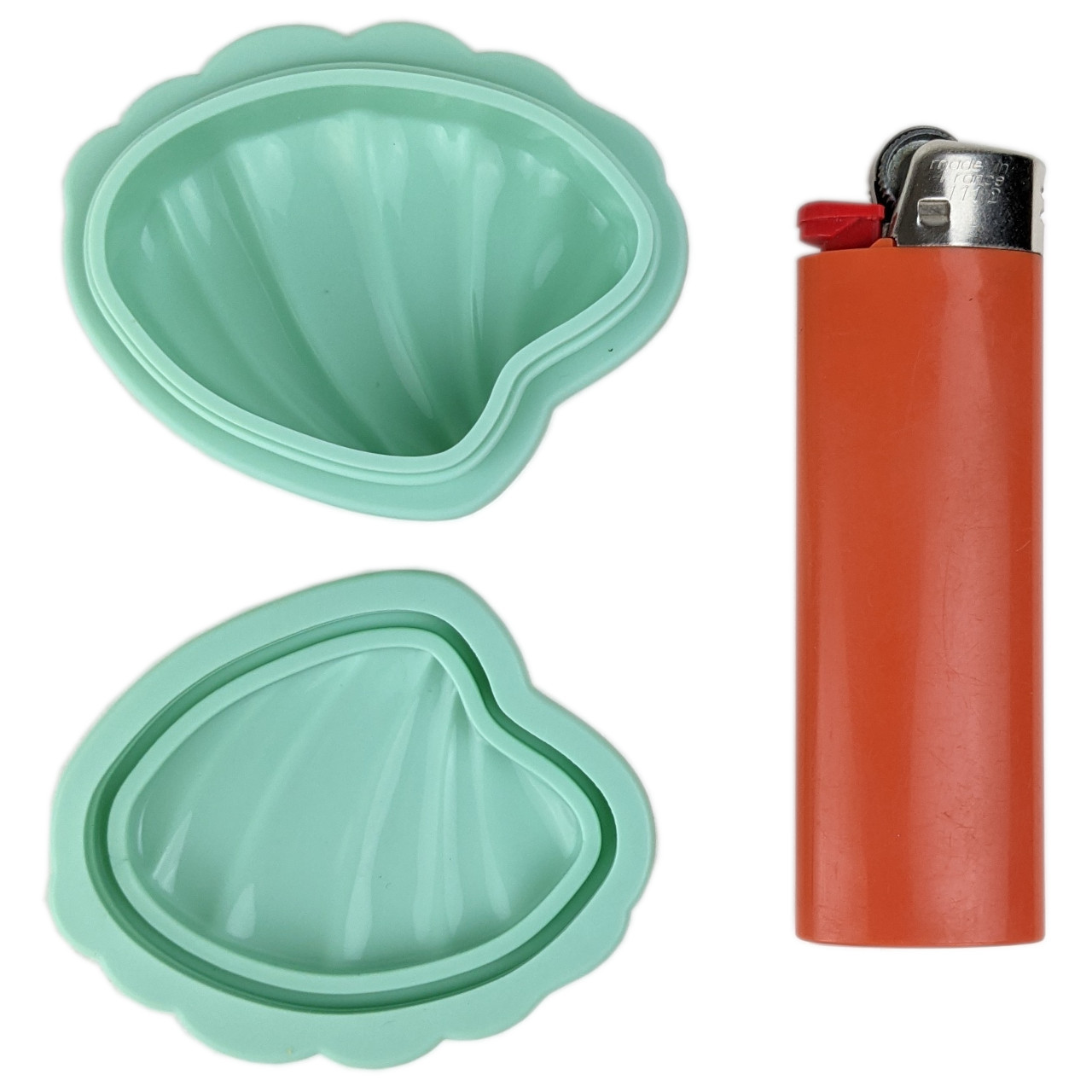 Silicone Assorted Color Seashell Storage Container 20ml