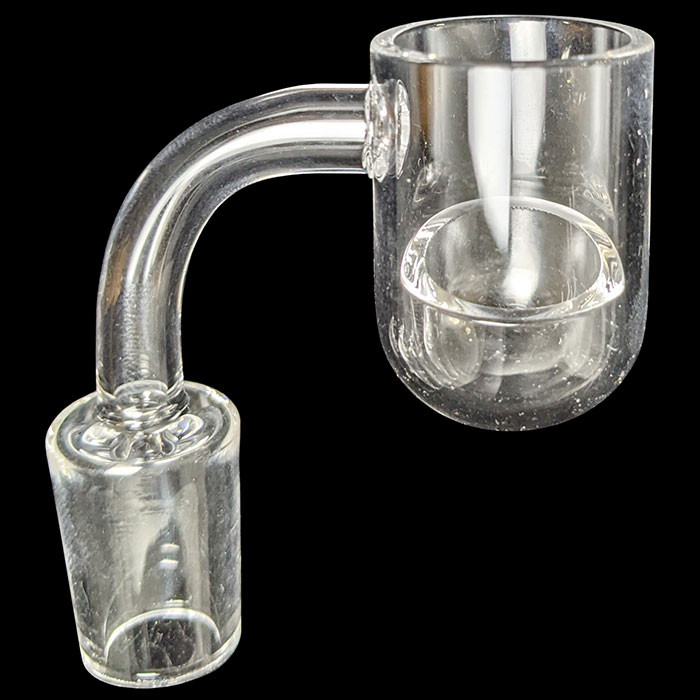 25mm Round Bottom Bucket Quartz Banger Set - HS Wholesale