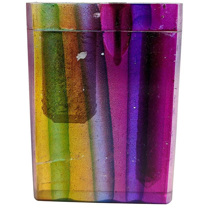 3" Acrylic Dug Out with Metal Bat - HS Wholesale