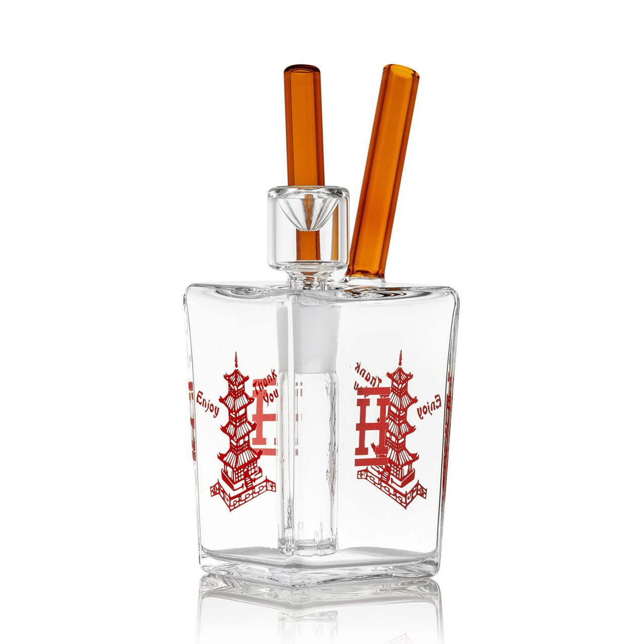 Hemper Chinese Takeout Water Pipe Box Set with 14M Bowl