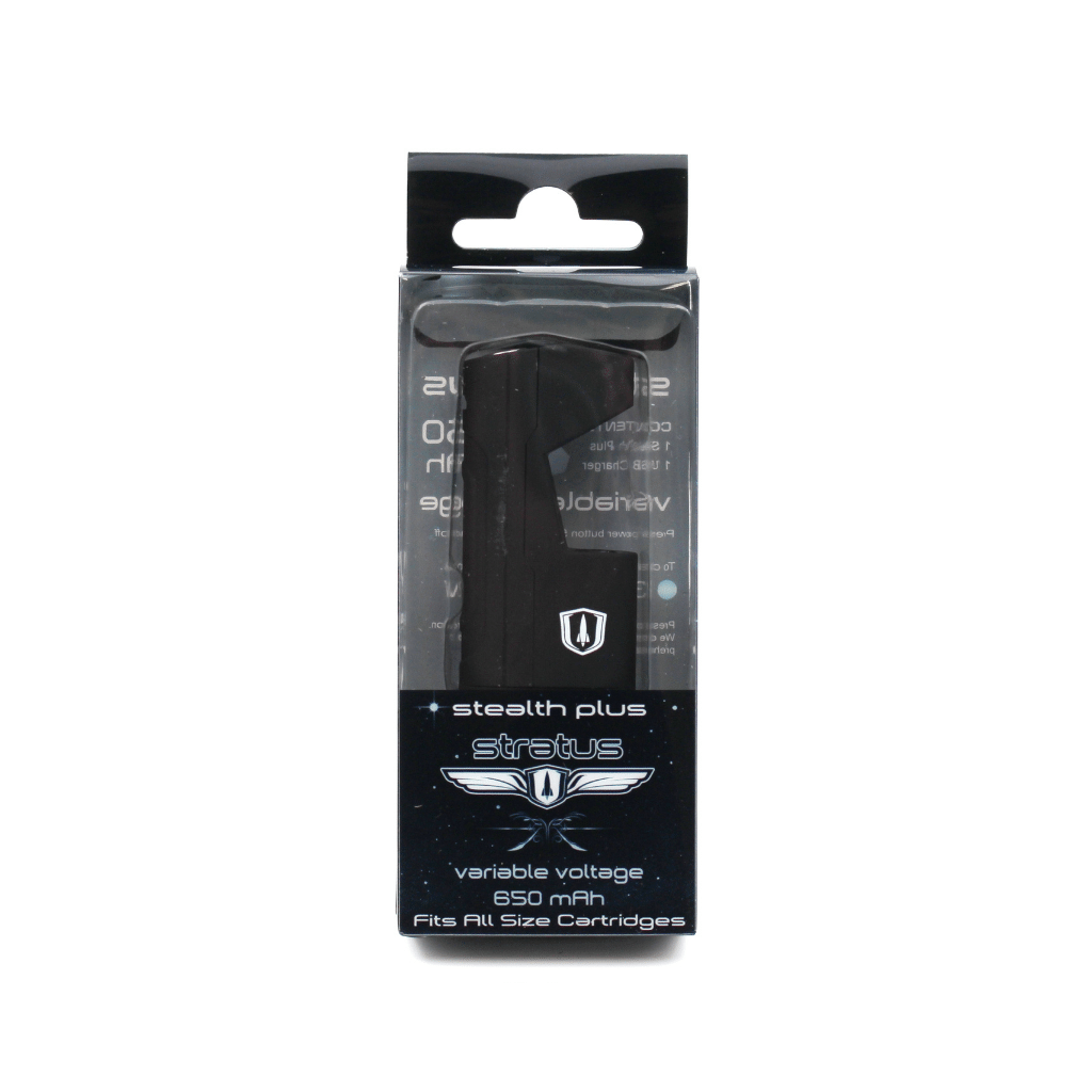 Stealth Plus 510 Variable Voltage Battery by Stratus 650mAh (Bundle of ...