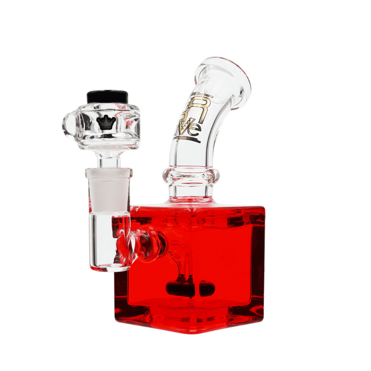 Cube Freezable Rig Water Pipe By Krave Glass Pack Of 3 Asstd Colors