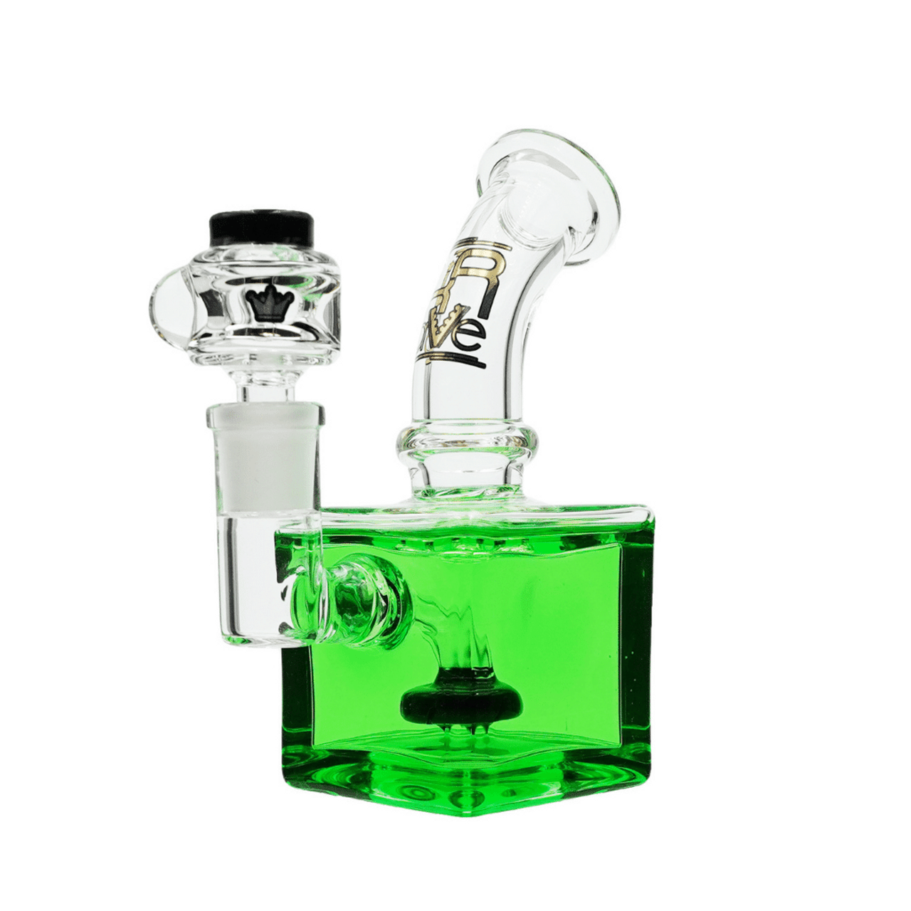 Cube Freezable Rig Water Pipe By Krave Glass Pack Of 3 Asstd Colors