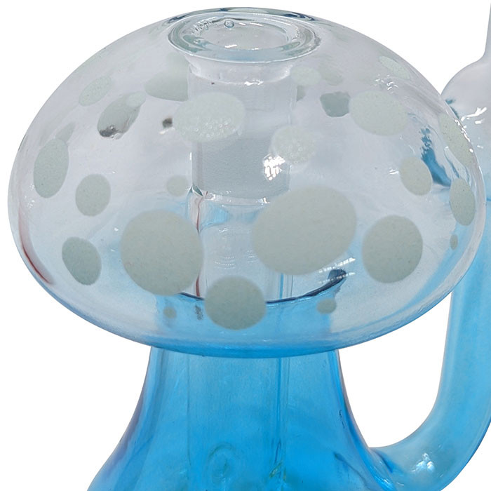 5" Color Mushroom Bubbler Water Pipe | HS Wholesale