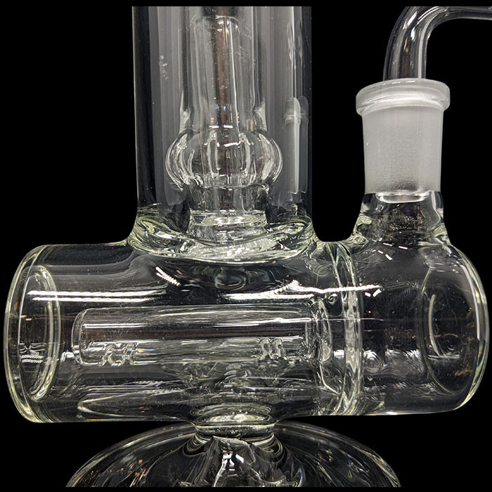 8" Inline Dome Perc Water Pipe with 14M Bowl - HS Wholesale