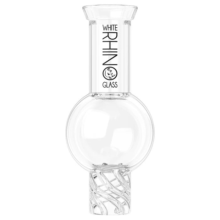 White Rhino Spinner Carb Cap 15ct Jar - HS Wholesale