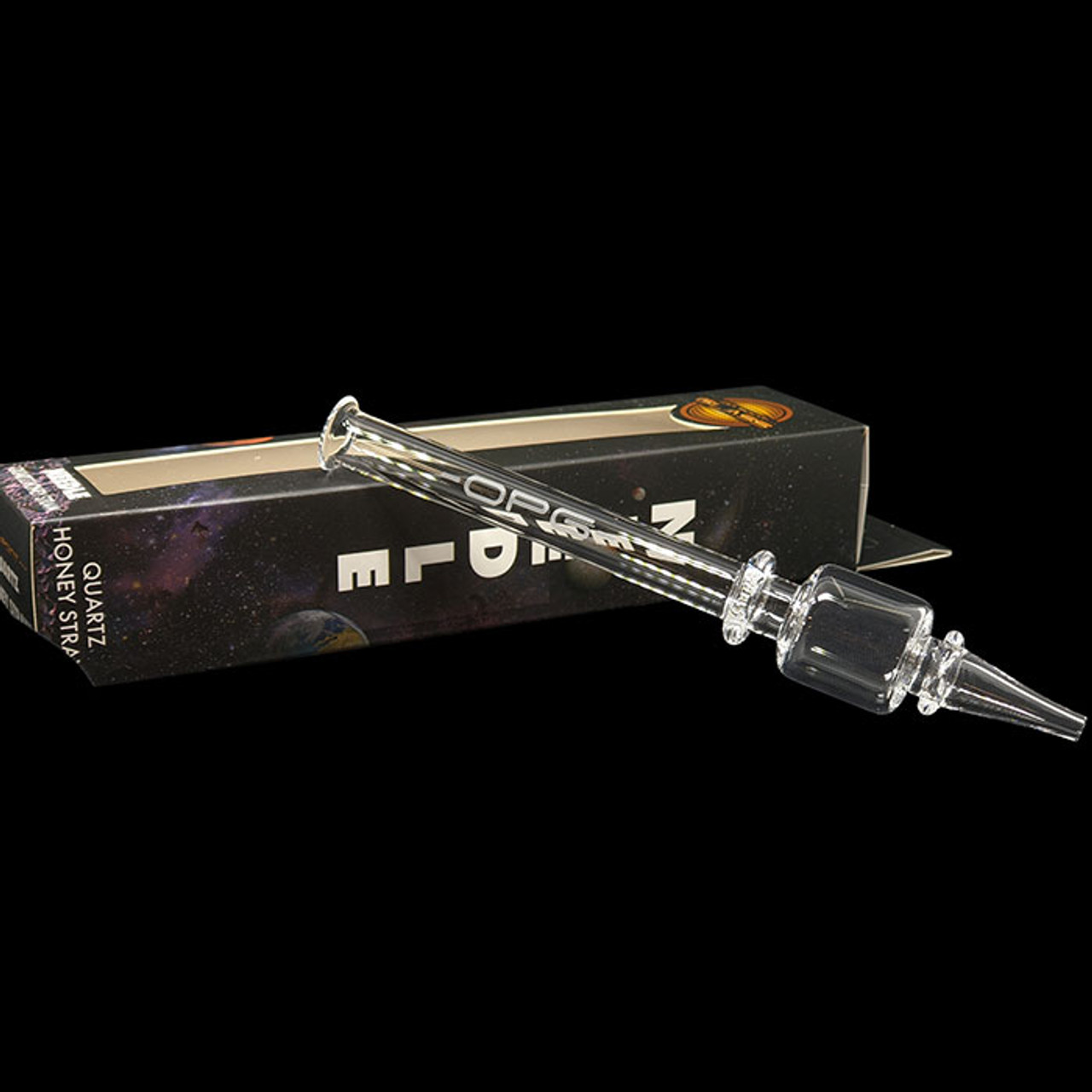 On Point Glass Needle 2 Full Quartz Nectar Straw Wholesale