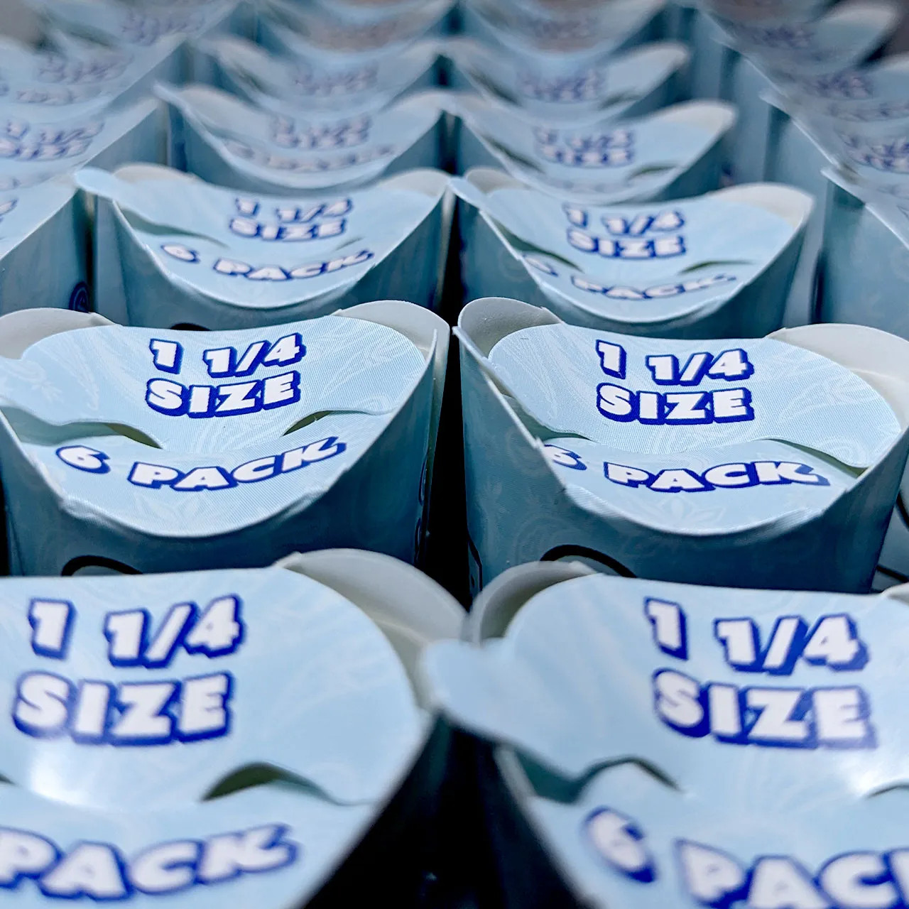 Dogg Lbs Blue Paisley Pre-Rolled Cones 1 1/4 6ct Display of 32