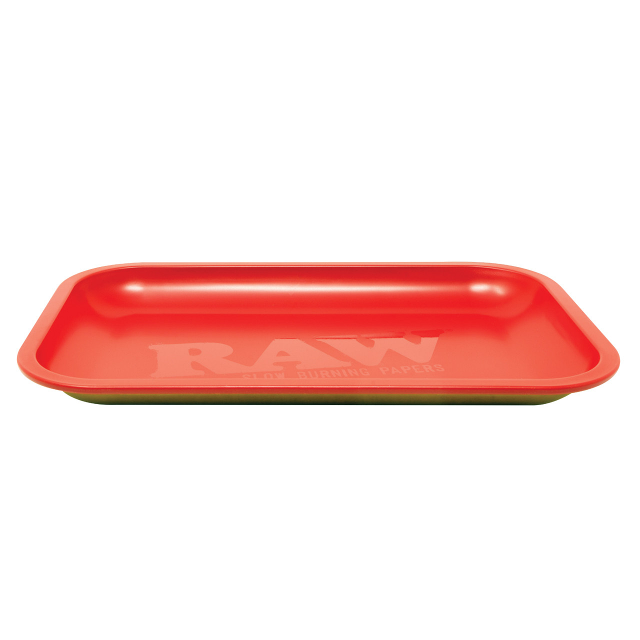 RAW® - Matte Red Rolling Tray - Small | HS Wholesale