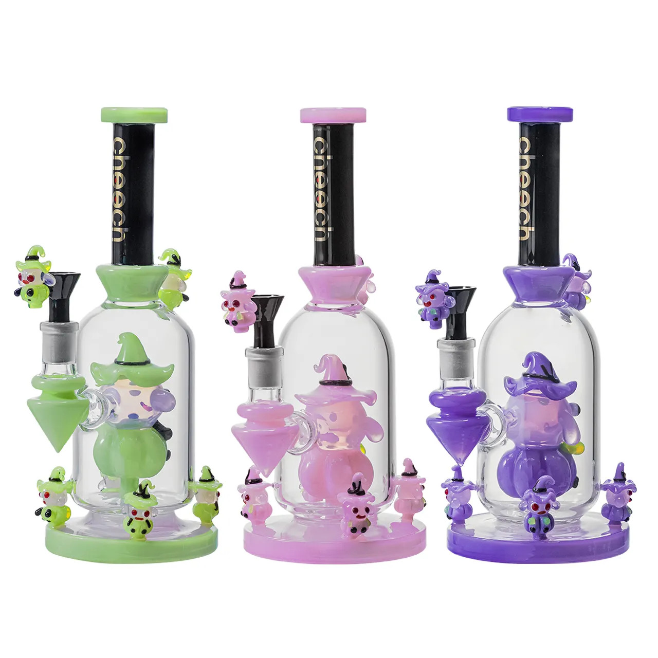 Cheech Glass - 10.5" Whimsical Wizard Water Pipe | HS Wholesale