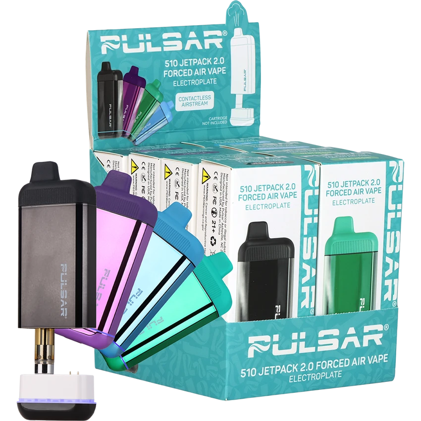 Pulsar - Jetpack 2.0 Forced Air Carto Battery 650mAh - Display of 8 ...