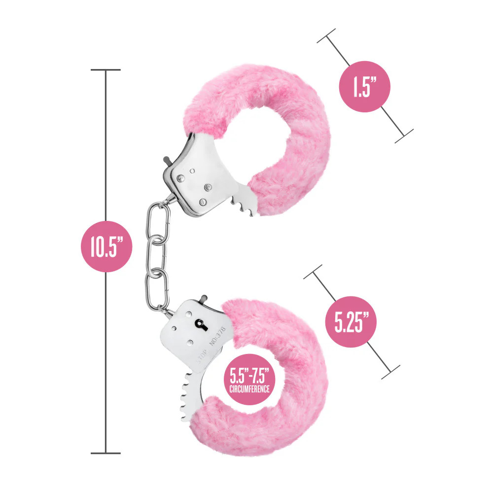 Temptasia Beginner Hand Cuffs (Case of 12) by Blush | HS Wholesale