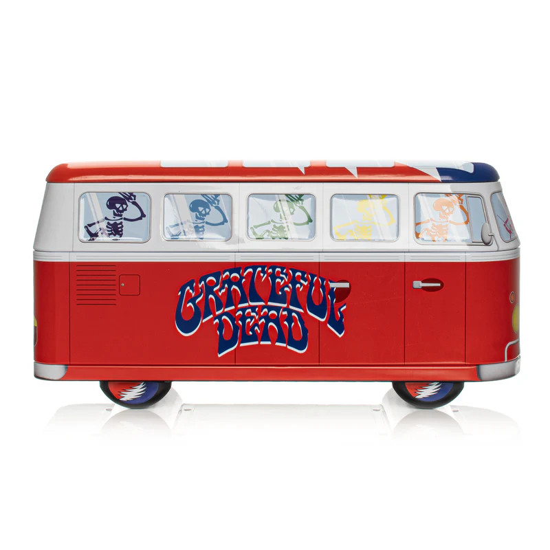 Grateful Dead - Hand Pipe Grinder Colectible Bus Tin Set - Dancing ...