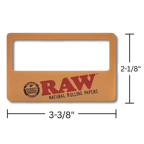 RAW - Magnifying Wallet Scoop Card - HS Wholesale