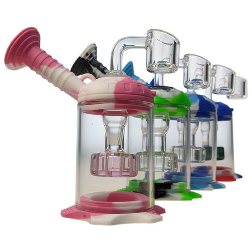 3" Silicone Bubbler Water Pipe | HS Wholesale