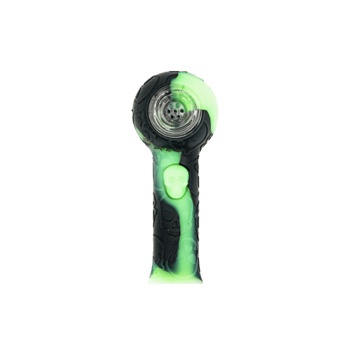 5 Silicone Skull Shaped Spoon By Stratus Bundle Of 12 Asstd Colors