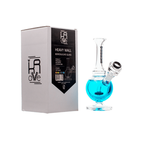 O Freezable Rig Water Pipe By Krave Glass Pack Of 3 Asstd Colors
