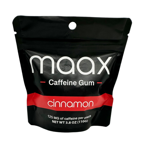Maax Caffeine Gum 125mg 40ct (Pack of 5) | HS Wholesale