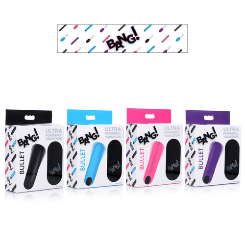 21X Vibrating Bullet with Remote Control by BANG! | HS Wholesale