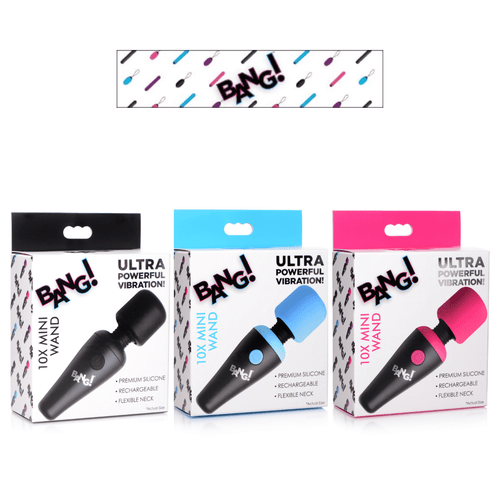 10X Vibrating Mini Silicone Wand by BANG! | HS Wholesale