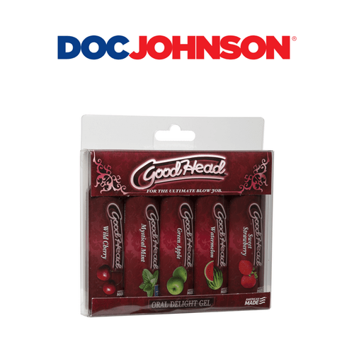 GoodHead Oral Delight Gel 1oz (Pack of 5) by Doc Johnson | HS Wholesale
