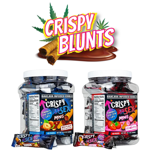 Crispy Blunts Minis Sex Jar Of 40 Hs Wholesale