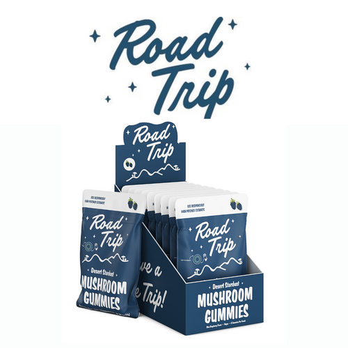 Desert Stardust Gummies by Road Trip Mushroom Co 8ct Pouch (Box of 10 ...