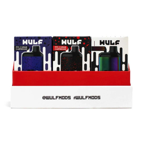Wulf Mods Recon Pro 650mAh 510 Dual Carto Battery Assorted 9pk