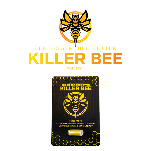 Killer Bee - Male Sexual Enhancement 1ct Capsule (Display of 24) | HS ...