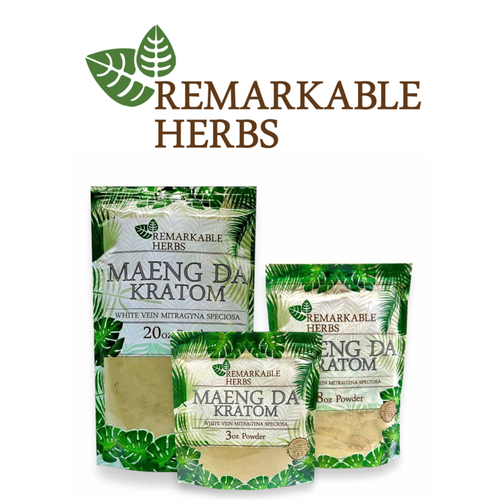 Remarkable Herbs Kratom Powder Assorted Sizes - HS Wholesale