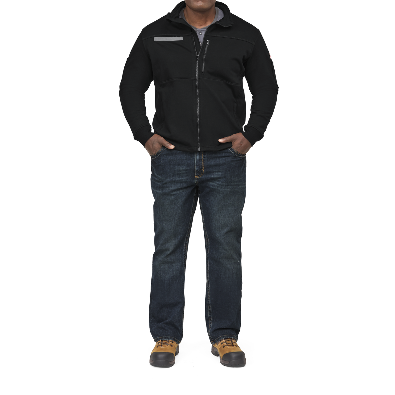 Bulwark MEN'S FLEECE FR ZIP-UP JACKET