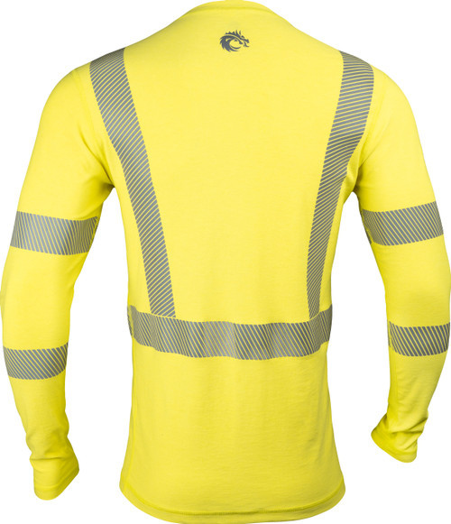 Pro Dry Tech LS Hi-Vis Yellow Shirt