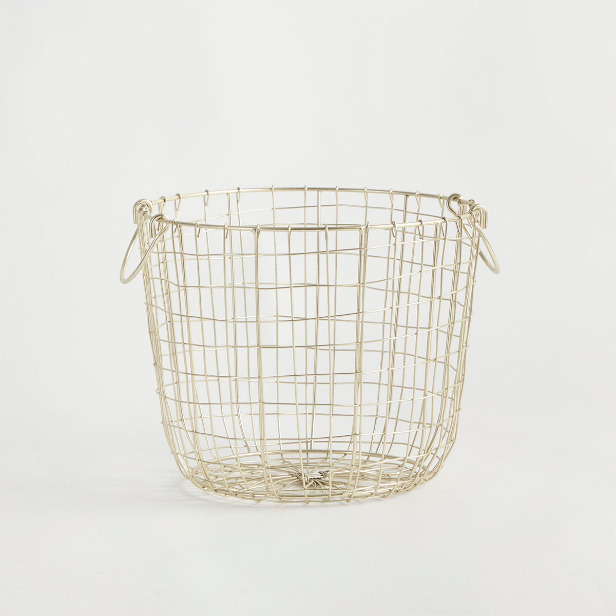 Bailey Gold Wire Basket - Pillow Talk