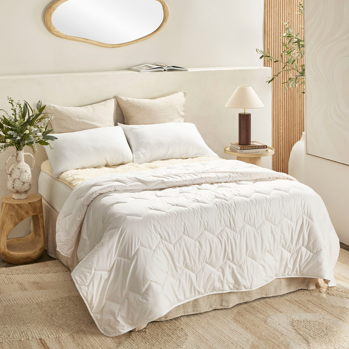 Luxury 500gsm Australian Wool Quilt - Pillow Talk