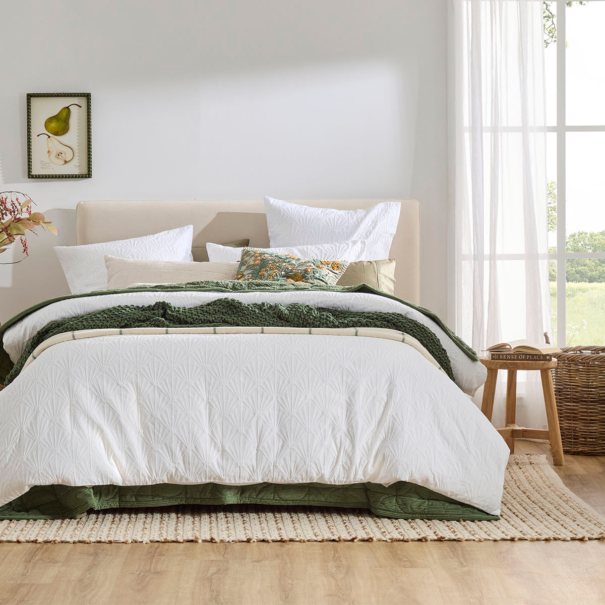 Cynthia Quilt Cover Set - Pillow Talk