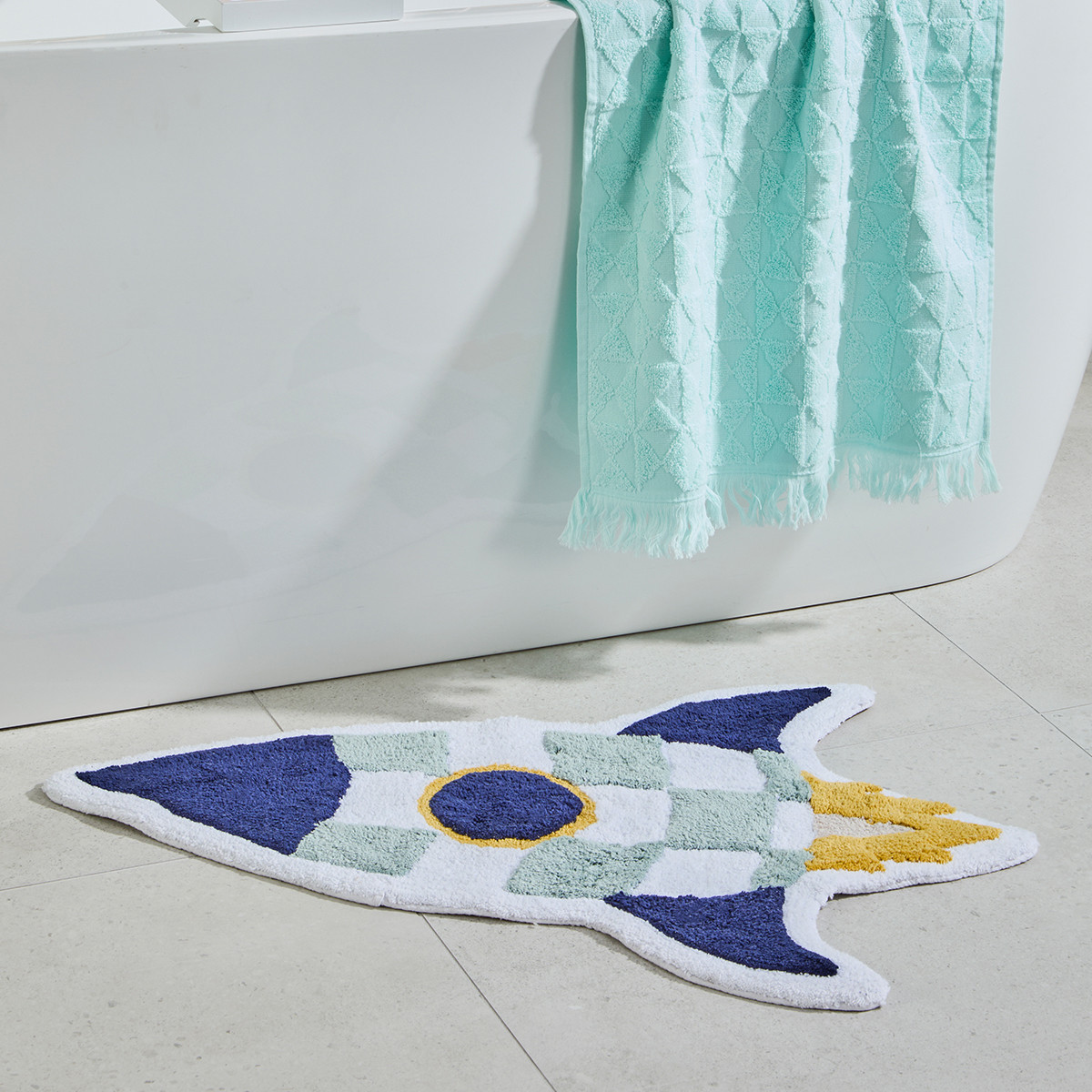 Rocket Bath Mat - Pillow Talk