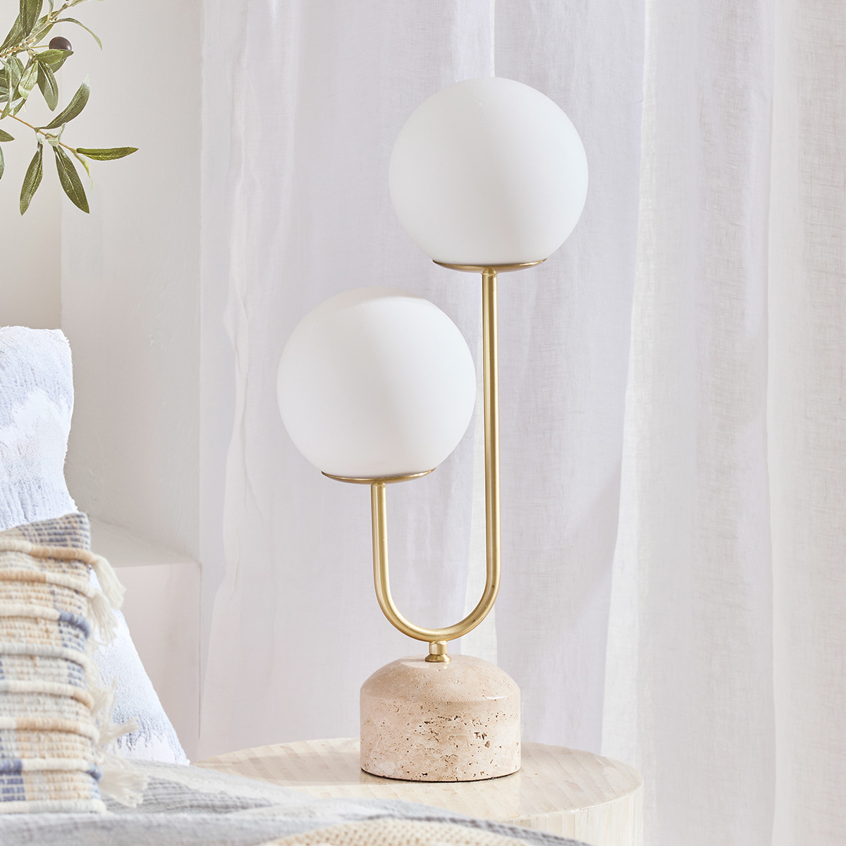 Tivoli 51cm Table Lamp - Pillow Talk