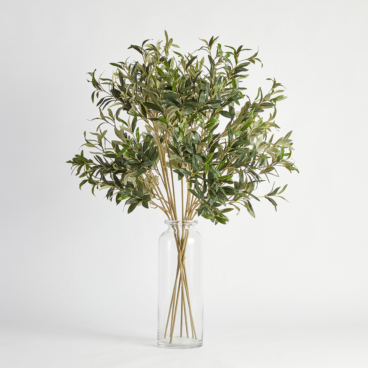 Artificial Fruitless Olive Branch Stem - Pillow Talk