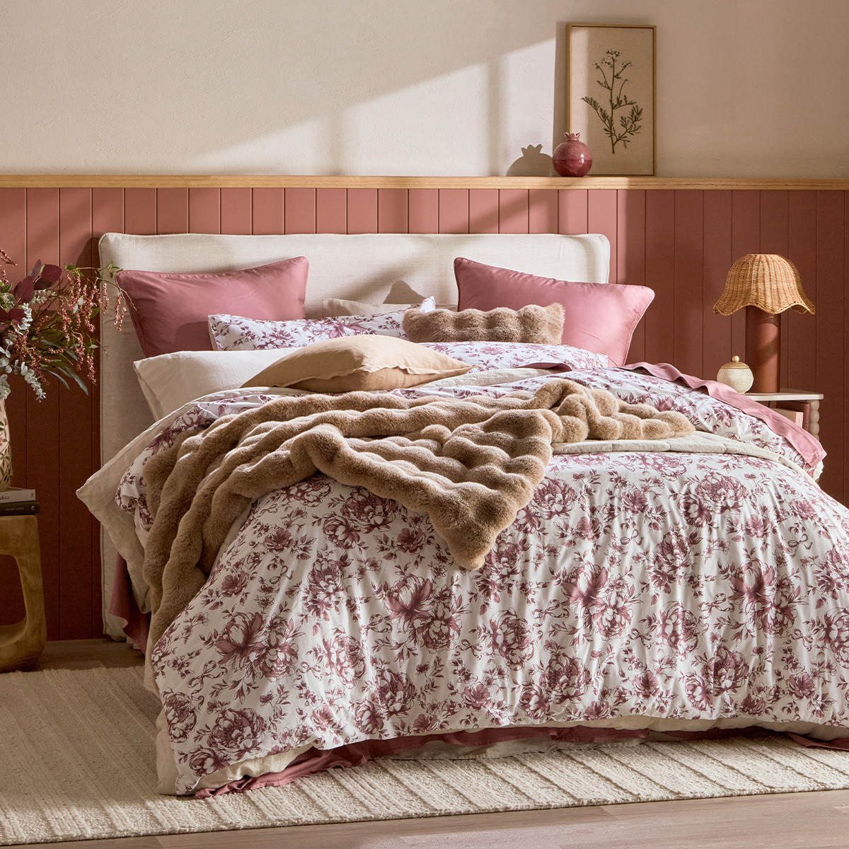 Cressida Floral Quilt Cover Set - Pillow Talk