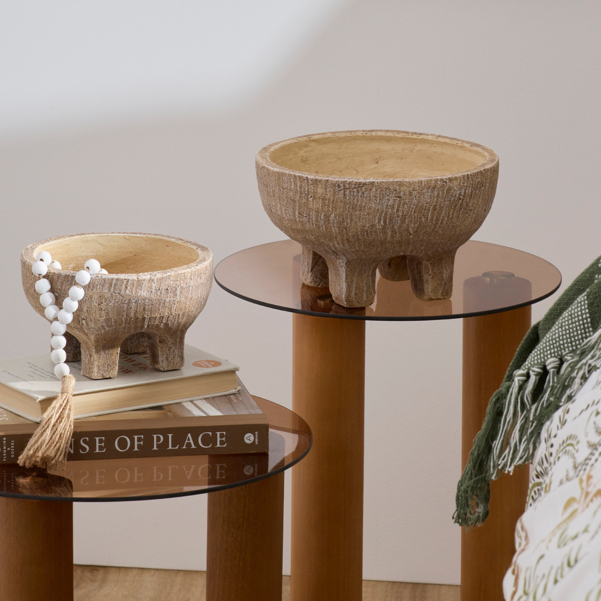 Alpine Footed Planter - Pillow Talk