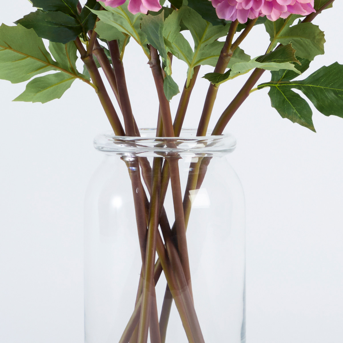 Artificial Dahlia Flower Stem - Pillow Talk
