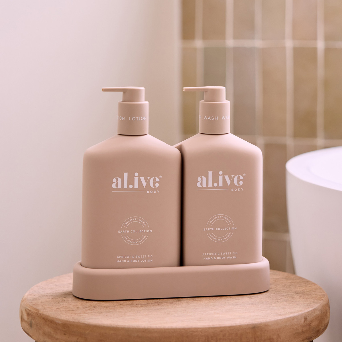 Apricot & Sweet Fig Body Wash & Lotion Duo - Pillow Talk