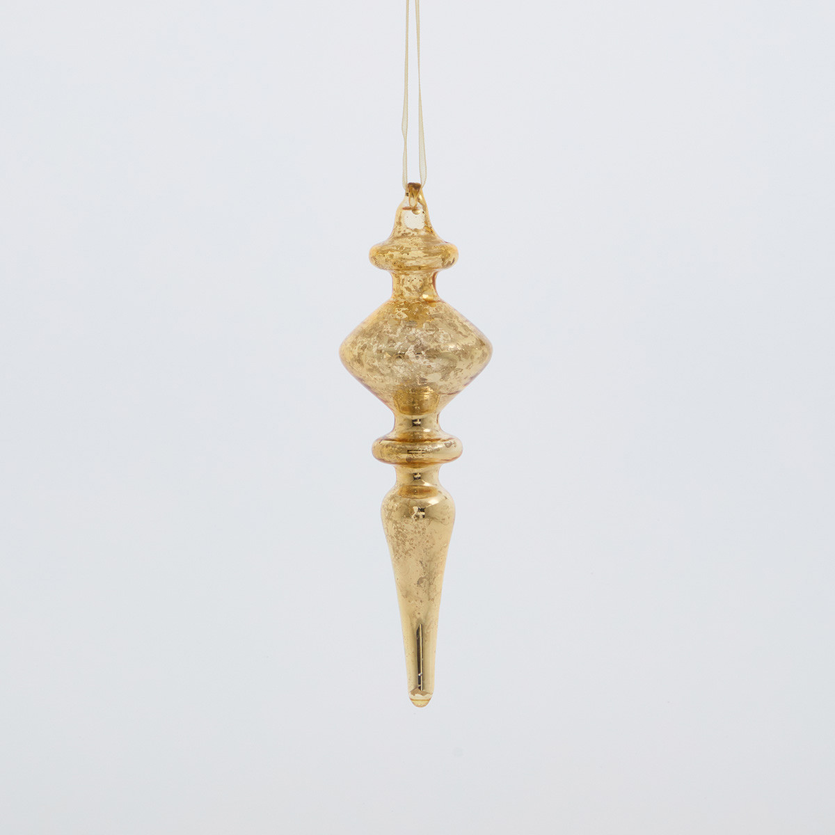 Snowdrop Final Gold Christmas Hanging Decoration - Pillow Talk