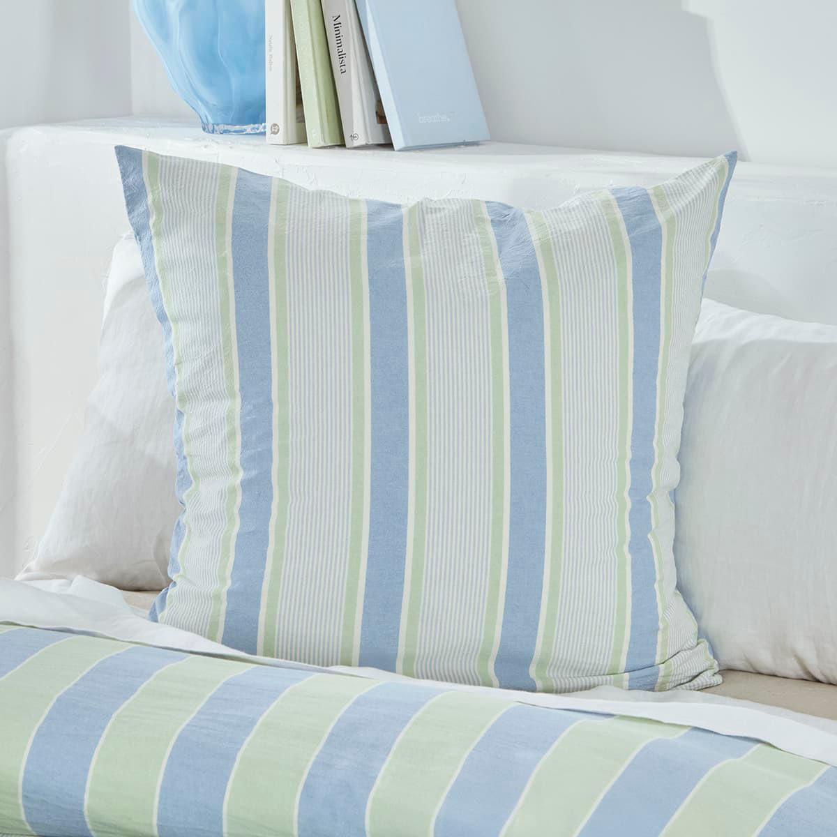 Finn Stripe European Pillowcase - Pillow Talk