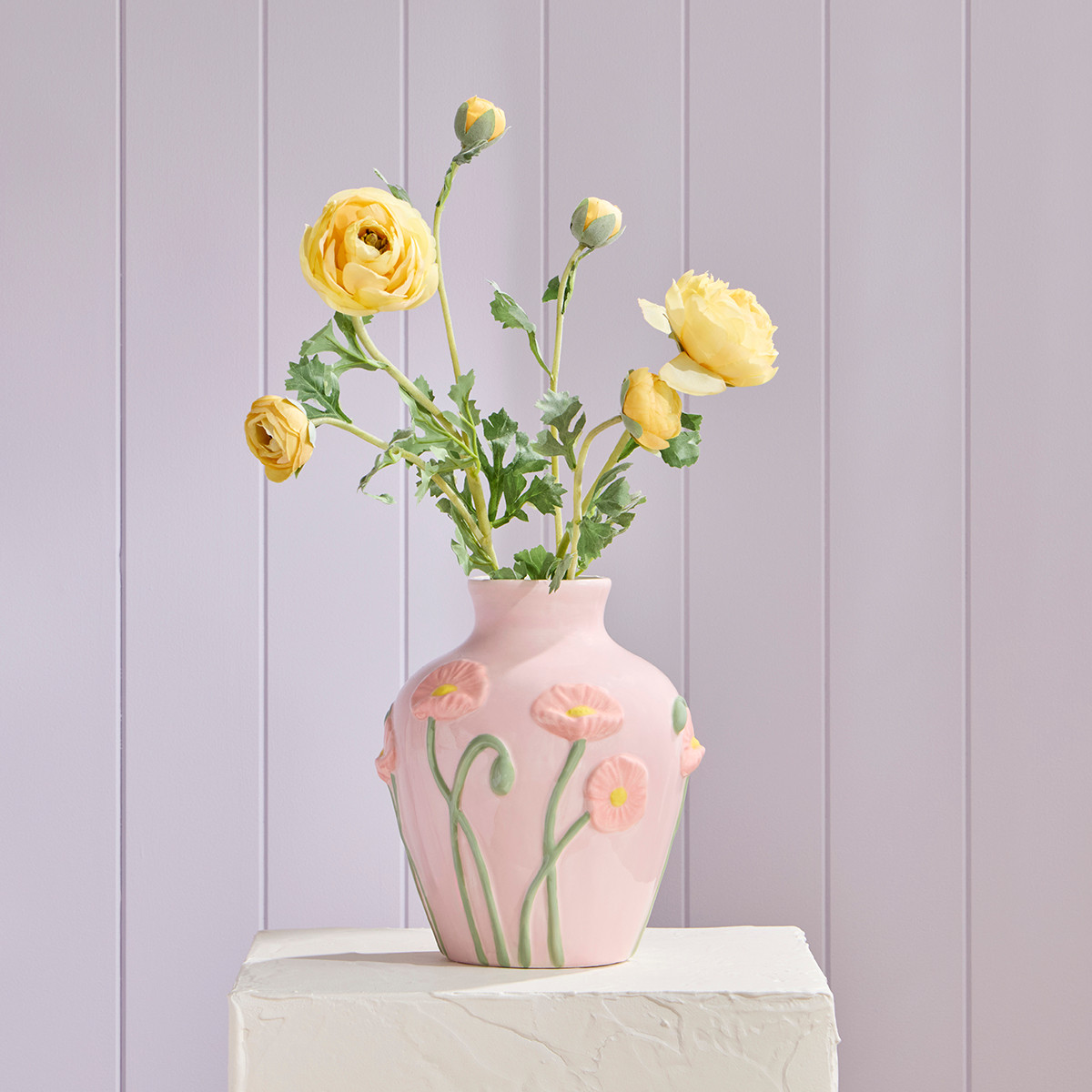 Poppy Fields Vase - Pillow Talk