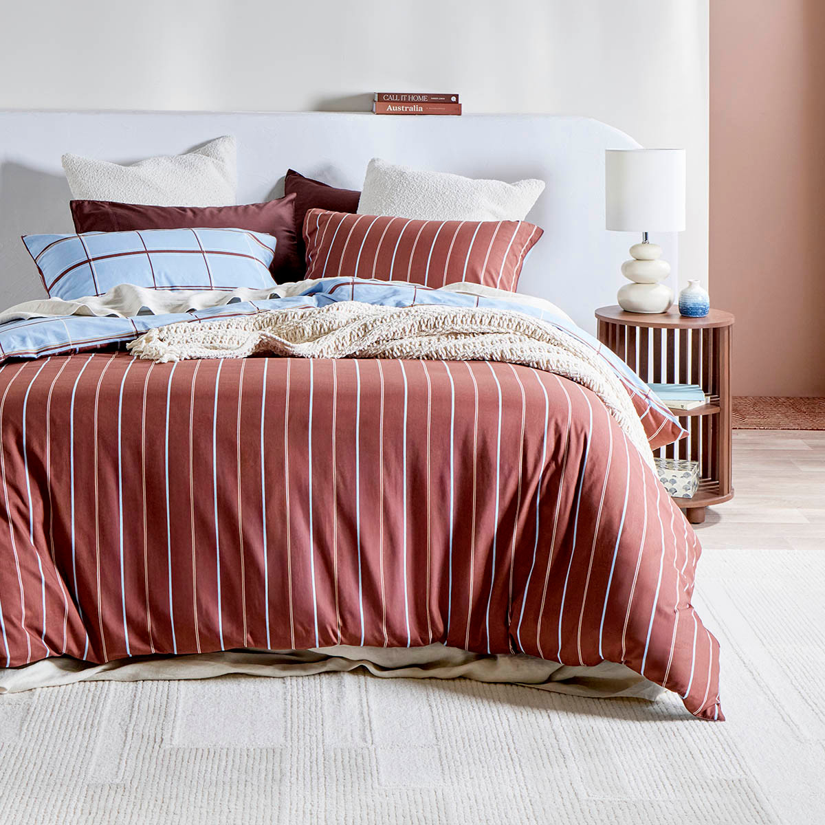 Dawson Check Quilt Cover Set - Pillow Talk