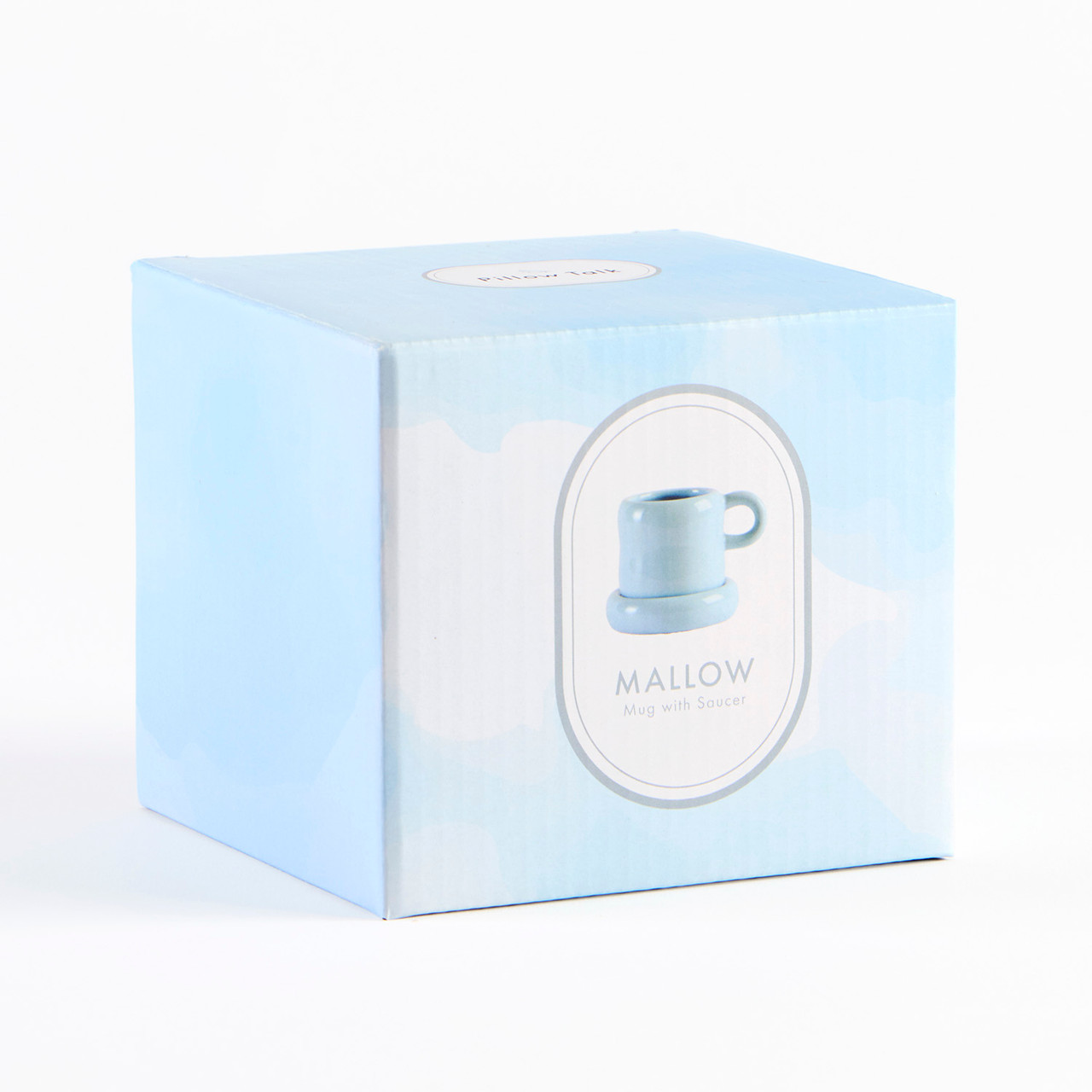 Mallow Boxed Mug with Saucer - Pillow Talk